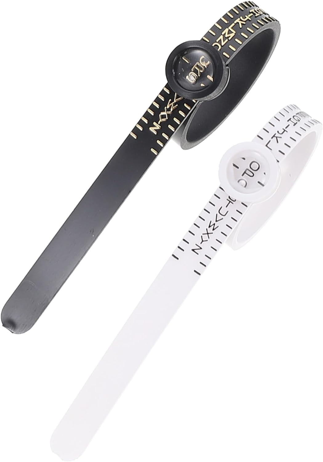 2pcs Ring Measurement Tape Measurer Ring Size Chart Finger Measuring ...