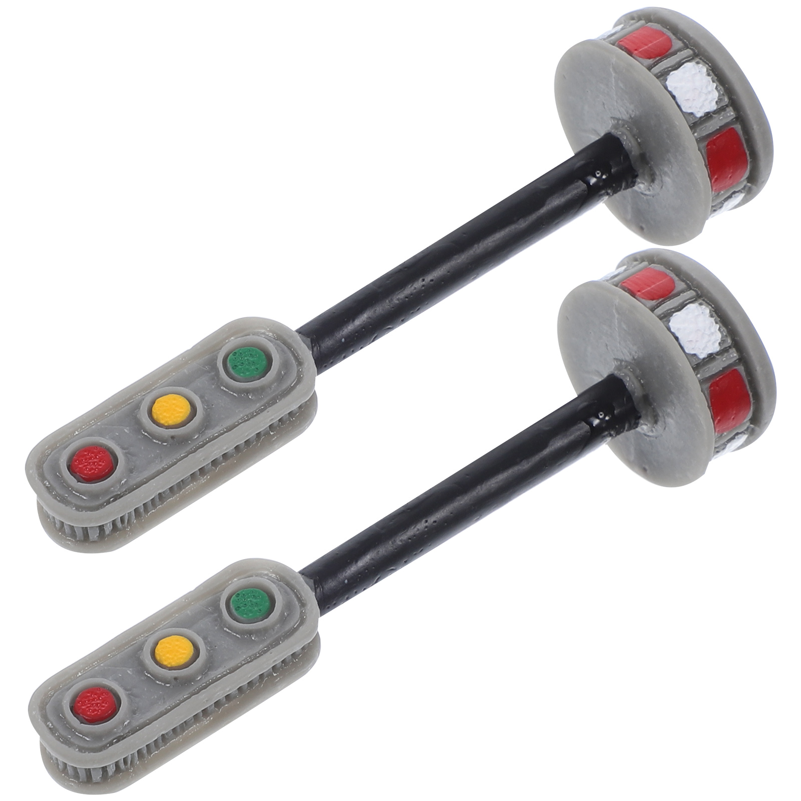 2pcs Road Light Toy Models City Traffic Light Playset Simulated Scene ...