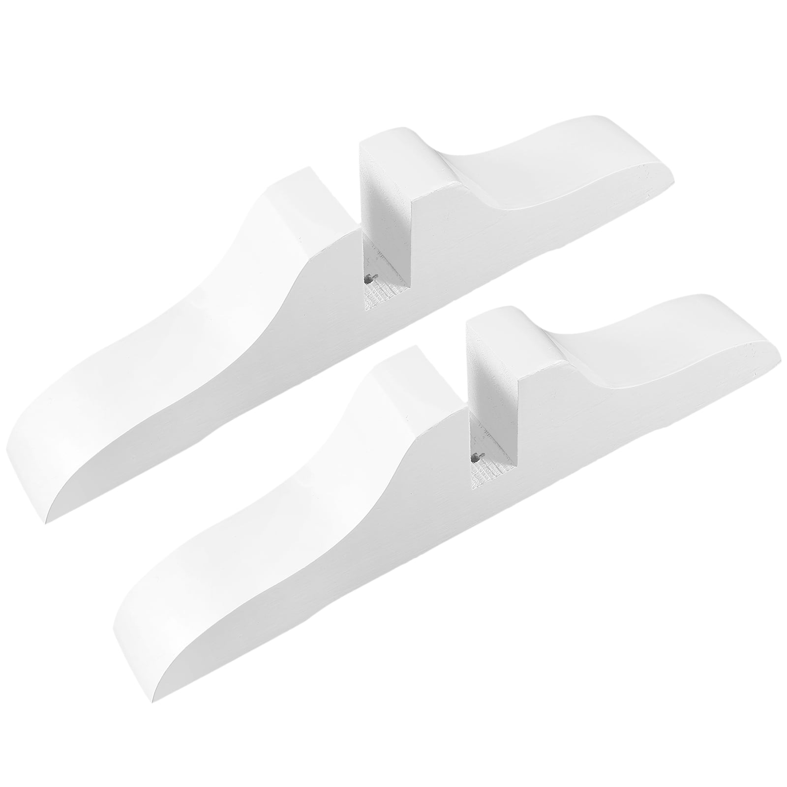 TABLZONE 2Pcs White Room Divider Stand with Wear Resistant Screen Feet ...