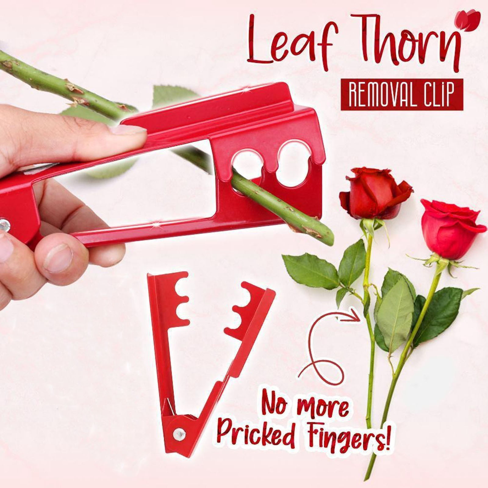 2pcs Rose Clamp Floral Rose Bouquet Thorn Clamp Lock Iron Thorn Clamp ...