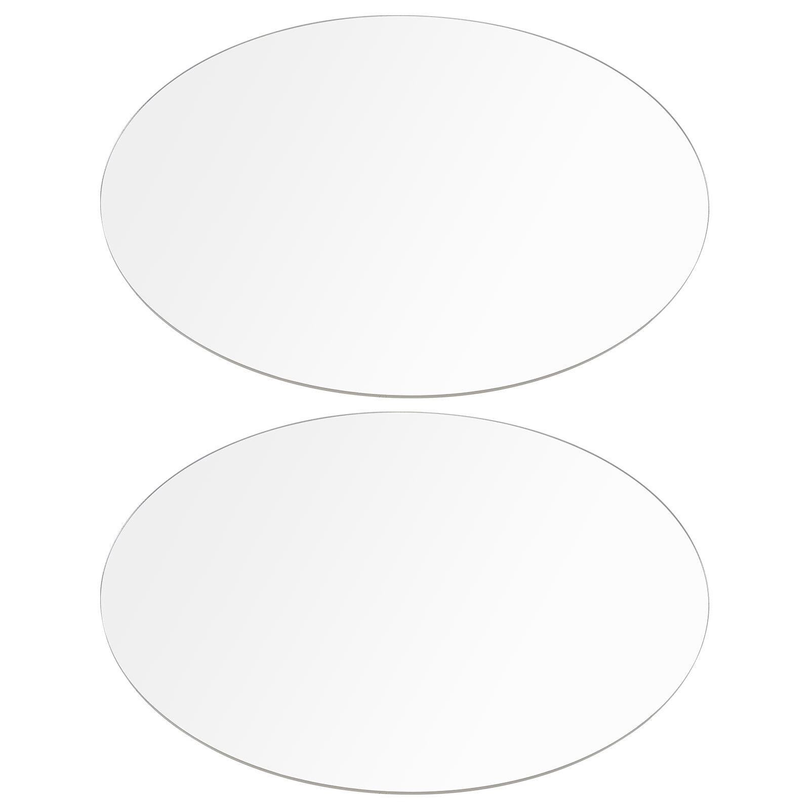 2pcs Round Clear Acrylic Disc Clear Acrylic Round Sheet Clear Acrylic ...