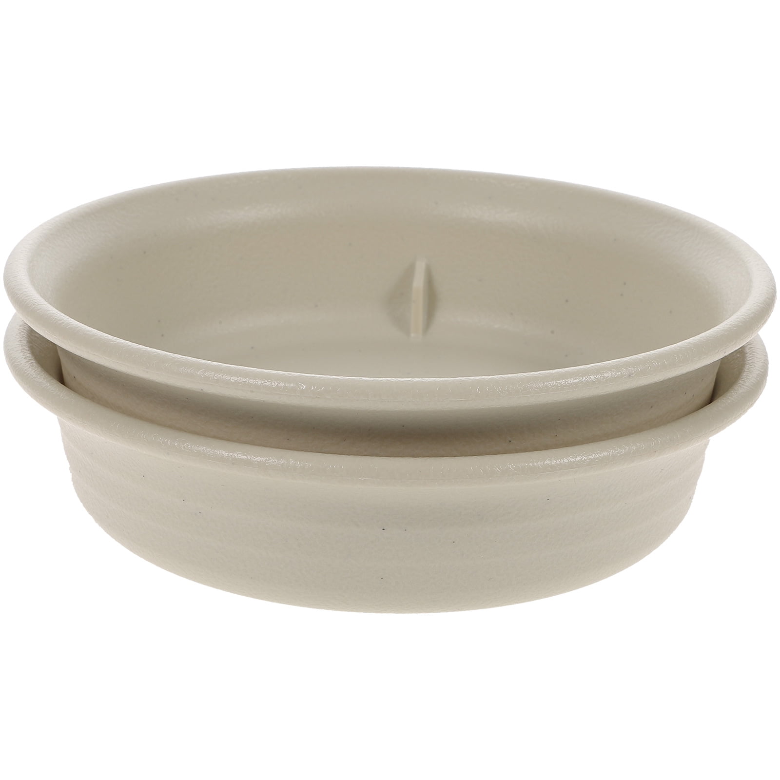 2pcs Round Plant Saucer Tray Plastic Flower Pot Saucer Pallet Round ...