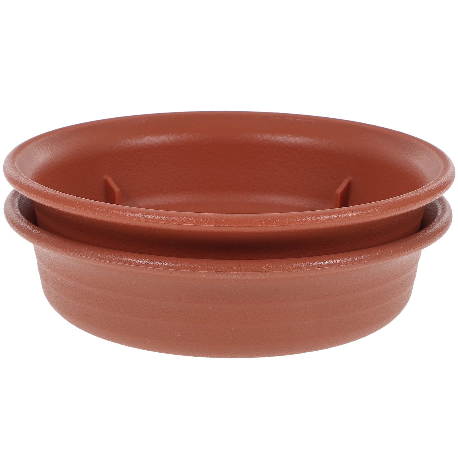 2pcs Round Plant Saucer Tray Plastic Flower Pot Saucer Pallet Round ...