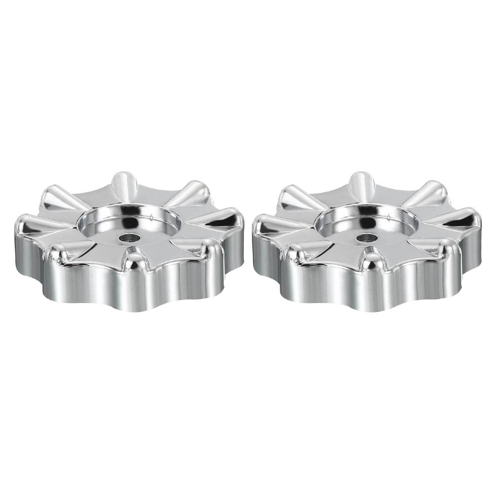 2pcs Round Wheel Handle Faucet Handles Manifold Gauges Knob Plastic ...
