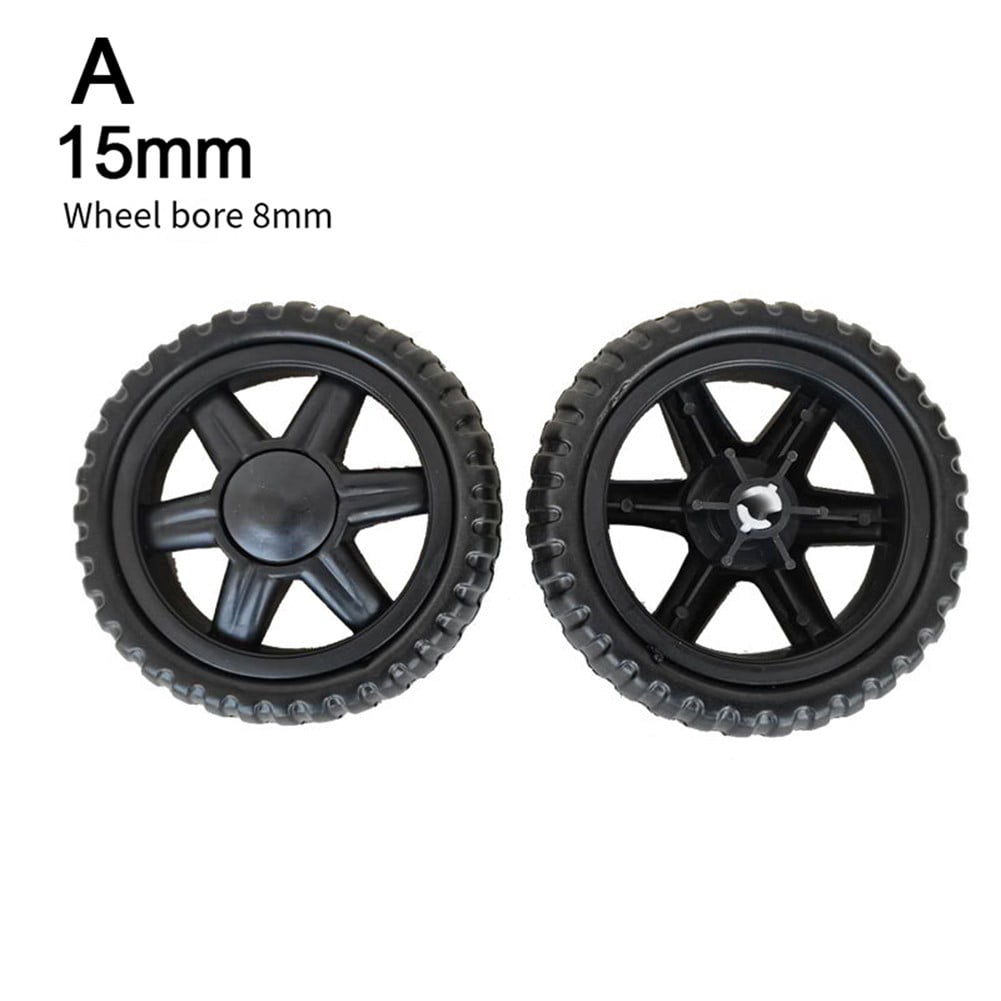 2pcs Rubber Caster Wheelbarrow Replacement Wheel Tire for Hand Truck A ...