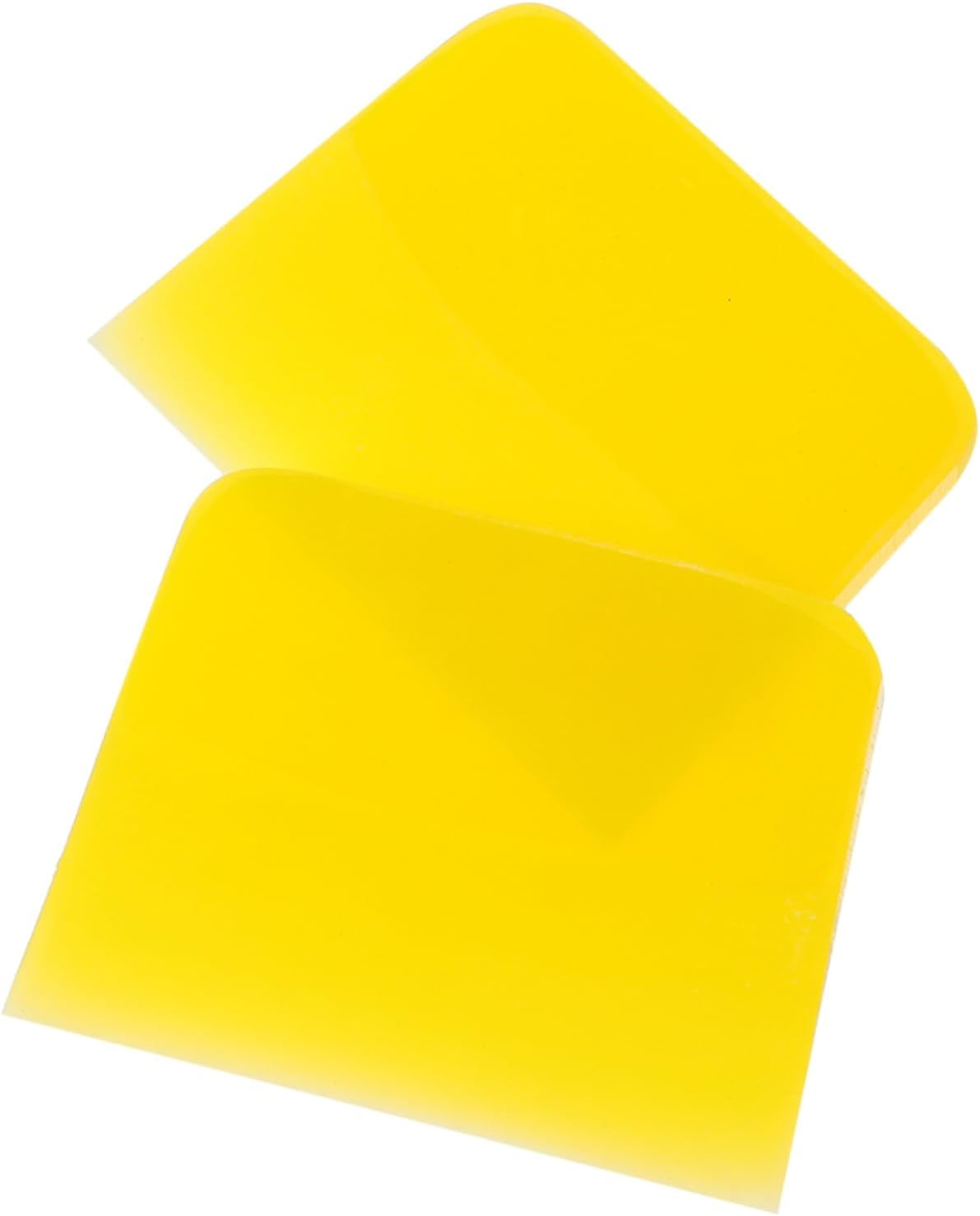 2pcs Rubber Scraping Plate Wallcovering Smoothing Tool Glass Cleaner ...