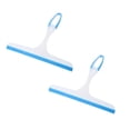 2pcs Rubber Squeegees, Hand Held Rubber Glass Shower Squeegee with ...