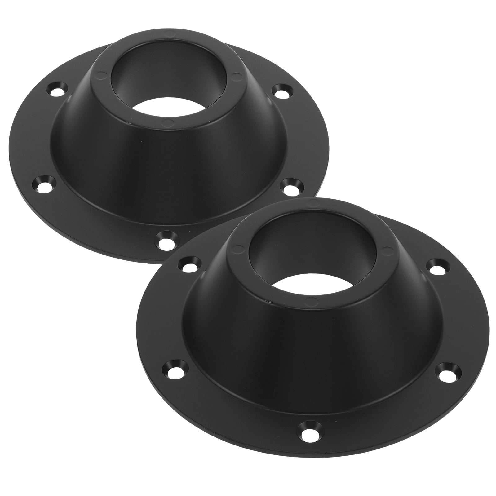 RENACLIPY 2-Pack Black Aluminum Table Pedestal Stands for RV, Yacht ...