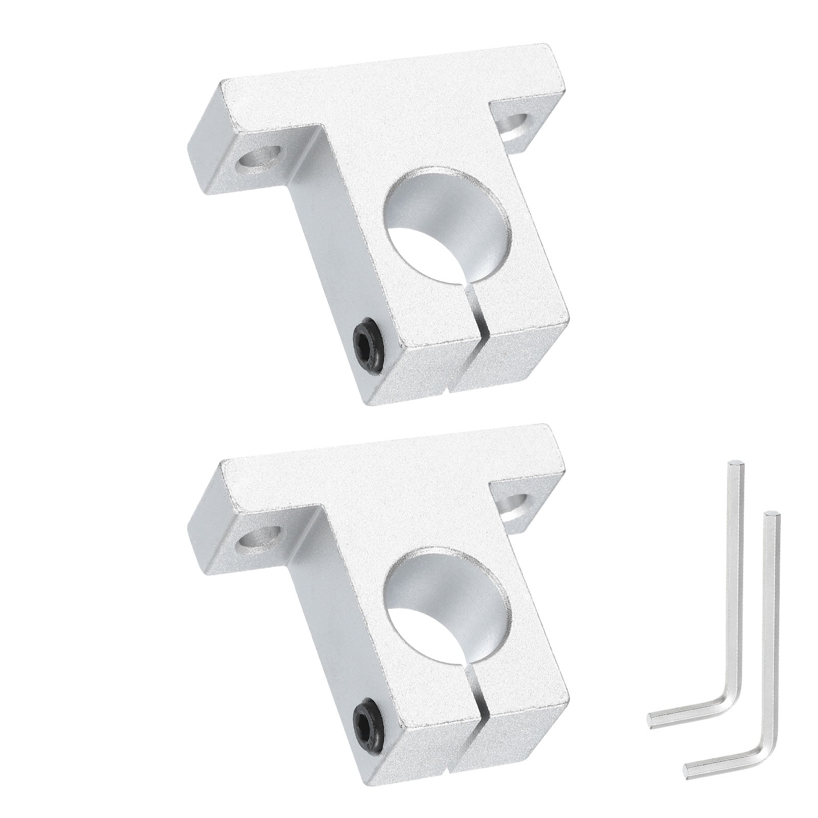 2pcs SK20 Aluminum Linear Motion Rail Clamping Rod for 20mm Diameter ...