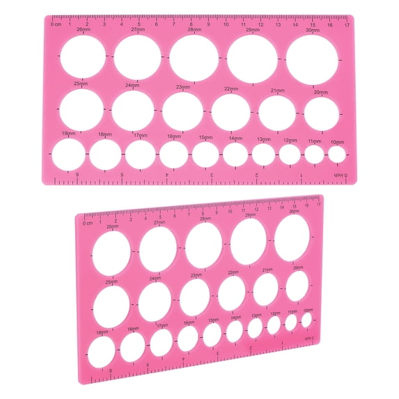 2pcs Safety Eye Sizer Tool Acylic Eyes Attaching Tool 10-30mm Auxiliary ...