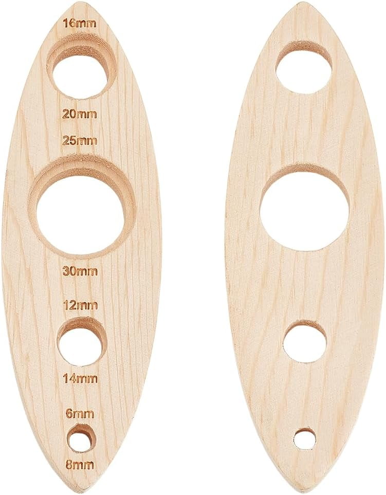 2pcs Safety Eye Tool Wood Safety Eyes Insertion Tool Amigurumi Craft ...