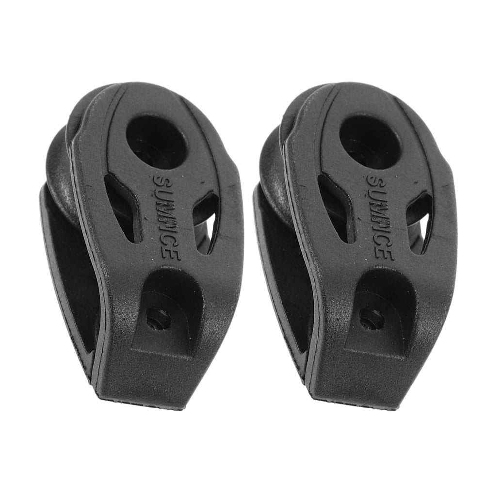 2pcs Sailboat Pulley Practical Single Pulley Cable Pulley Nylon Crane ...