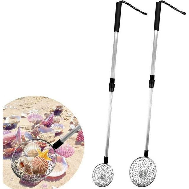 2pcs Sand Sifter Sand Scoop Shell Scooper For Beach Sand Sifter Tools ...