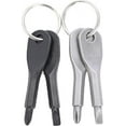 2pcs Screwdriver Key Stainless Steel Multifunction Screw Driver ...