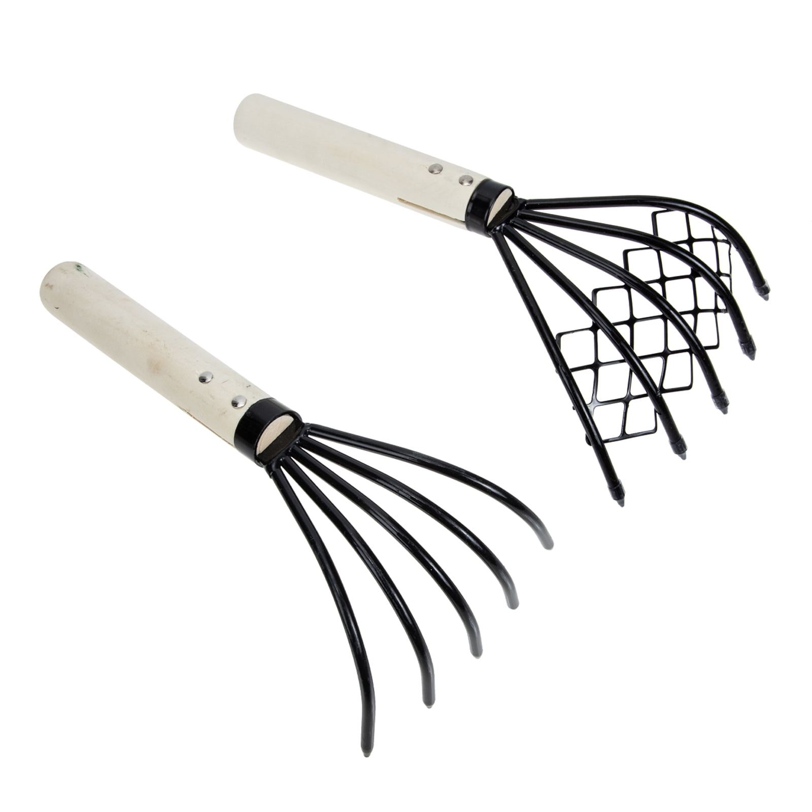 WHAMVOX Clam Rake with Durable Iron Handle for Outdoor Use Efficient ...