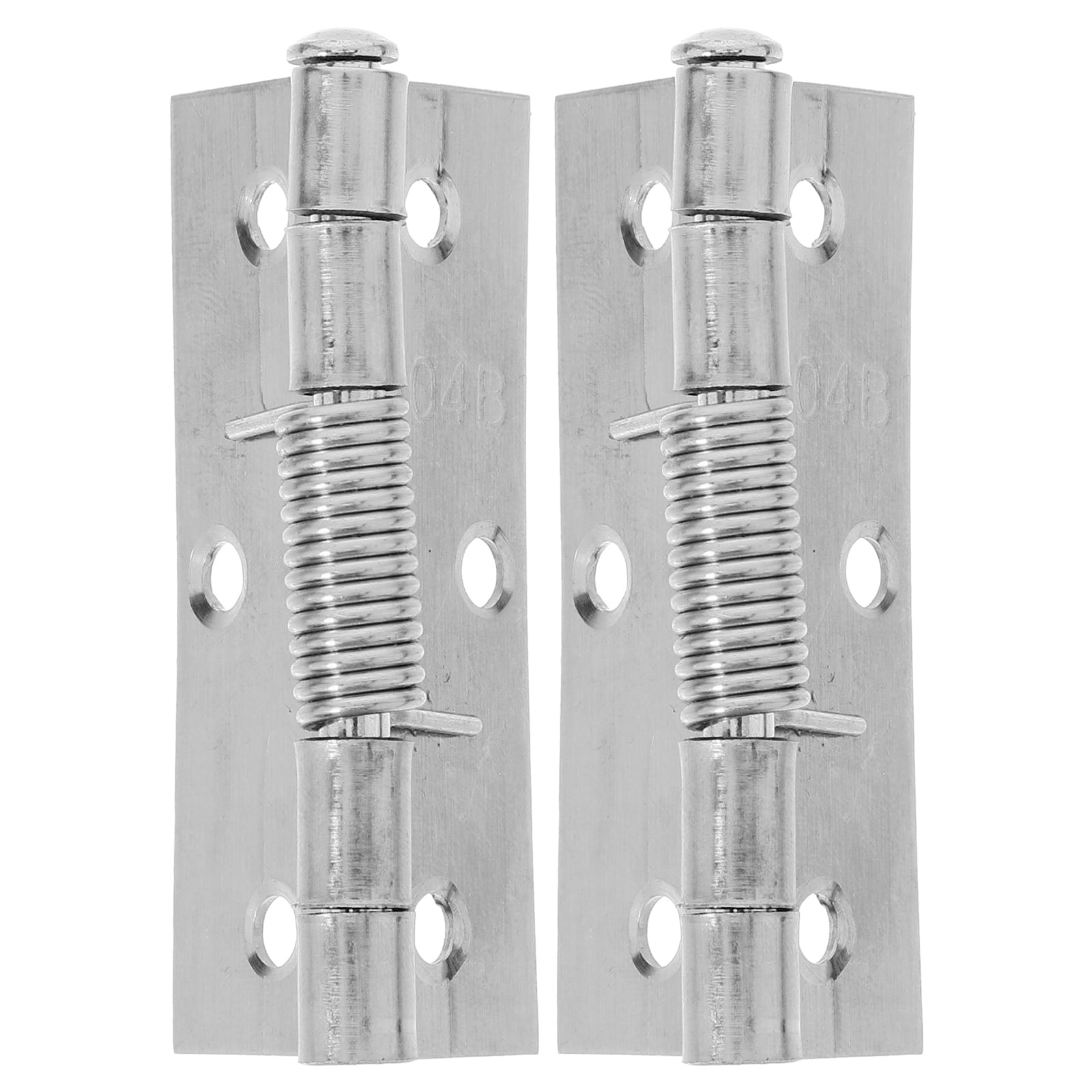 2pcs Self-closing Door Hinges Exterior Door Spring Hinges Heavy Duty ...