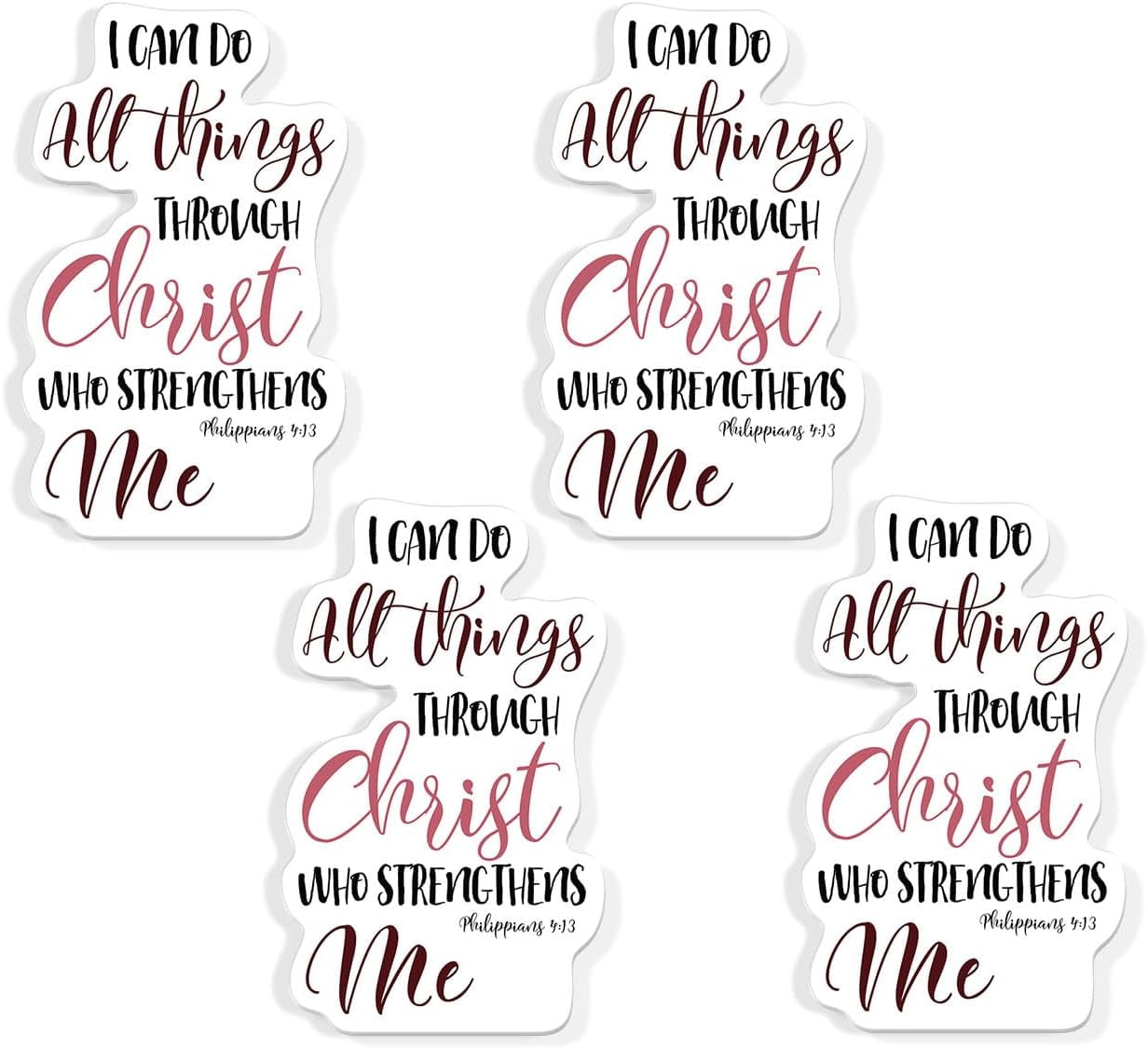 Set of 4 Fun Decorative Magnets for Home, Office, Classroom, Magnets to ...