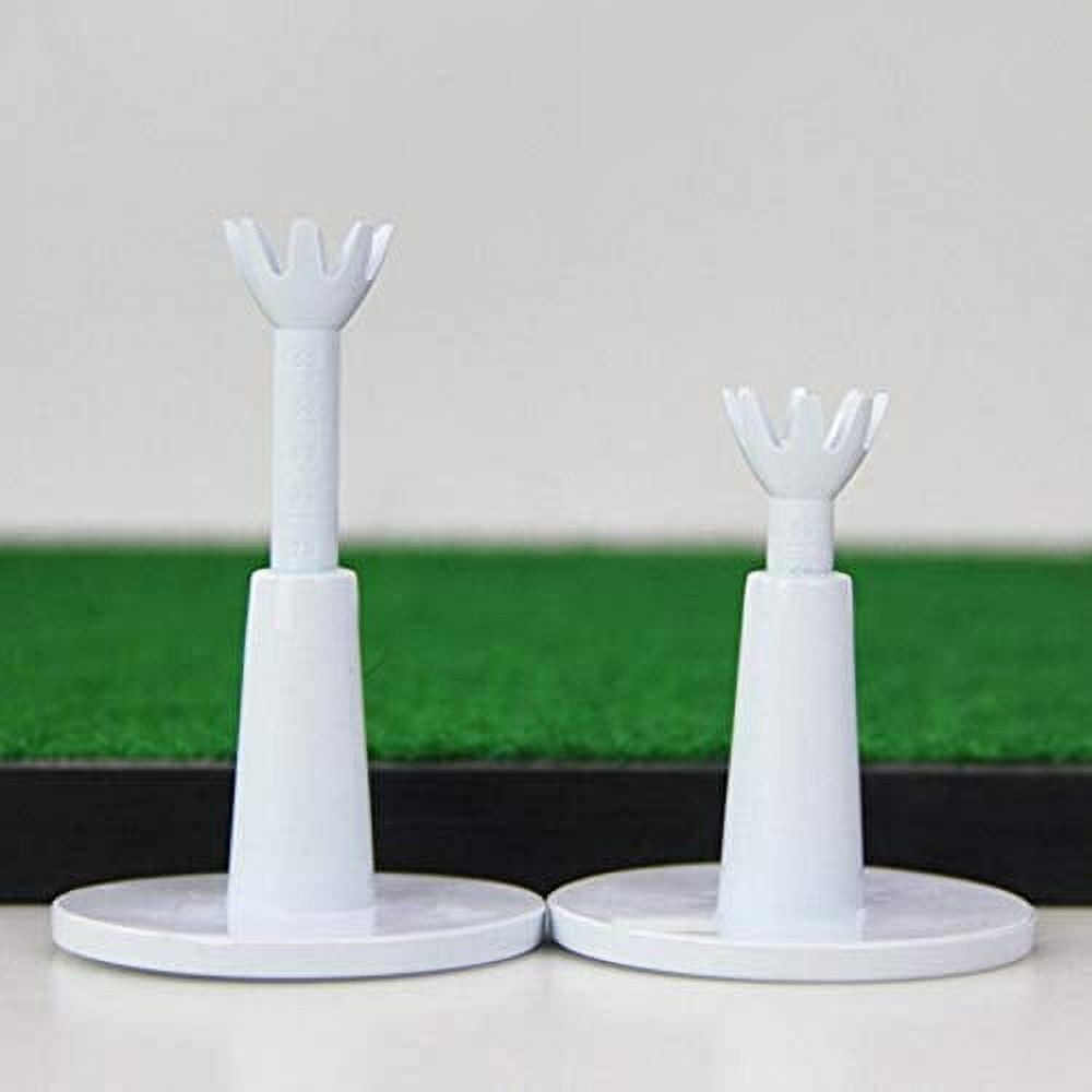 2pcs/Set Adjustable Golf Tees, Rubber Golf Tees Holder Turn & Lock Tees ...