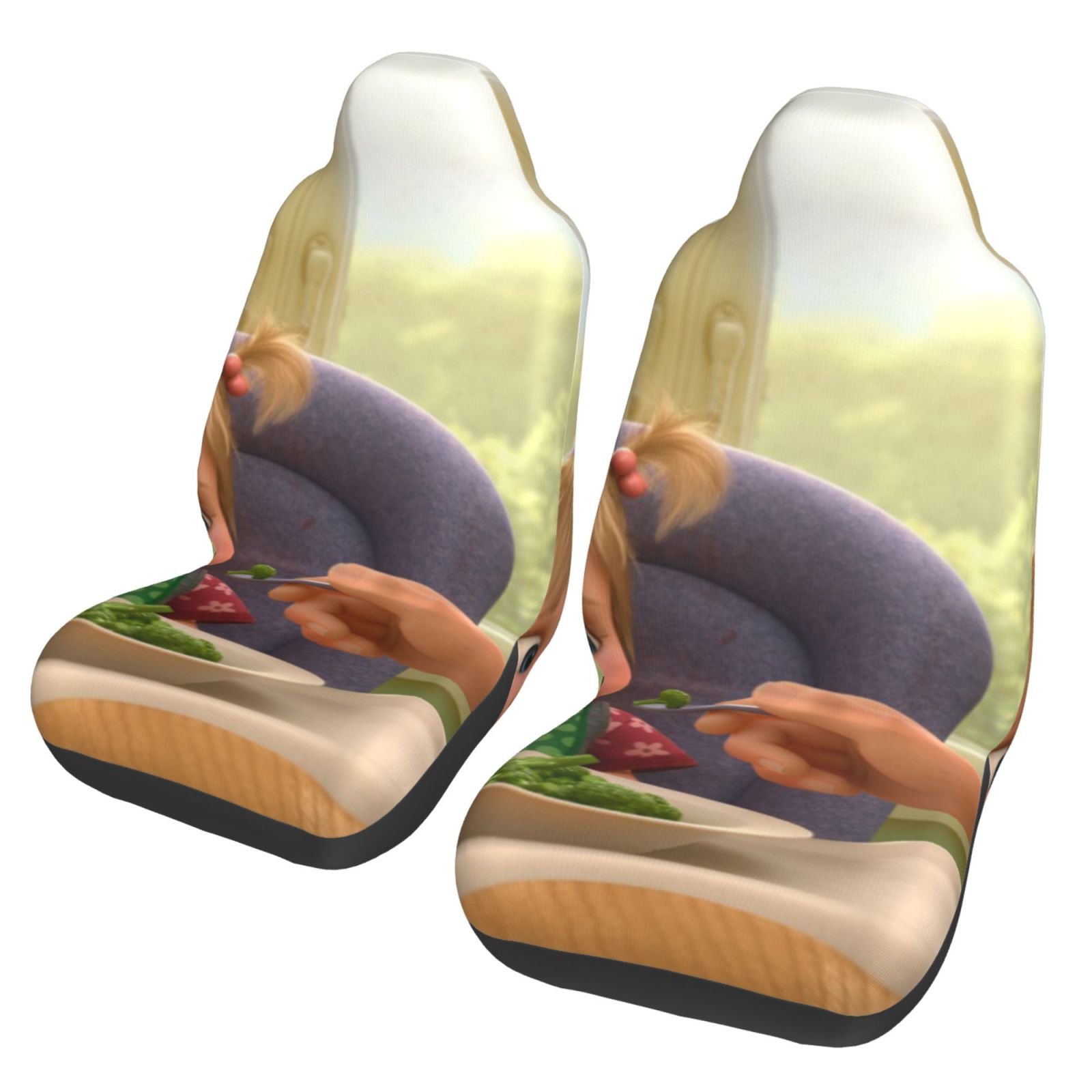 2pcs Set Inside Out Car Seat Covers Cloth, Universal Automotive Seat ...