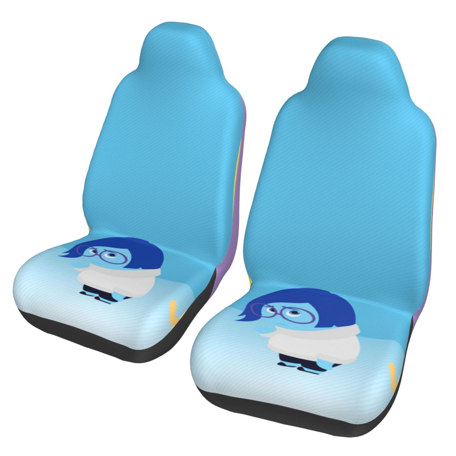 2pcs Set Inside Out Car Seat Covers Cloth, Universal Automotive Seat ...