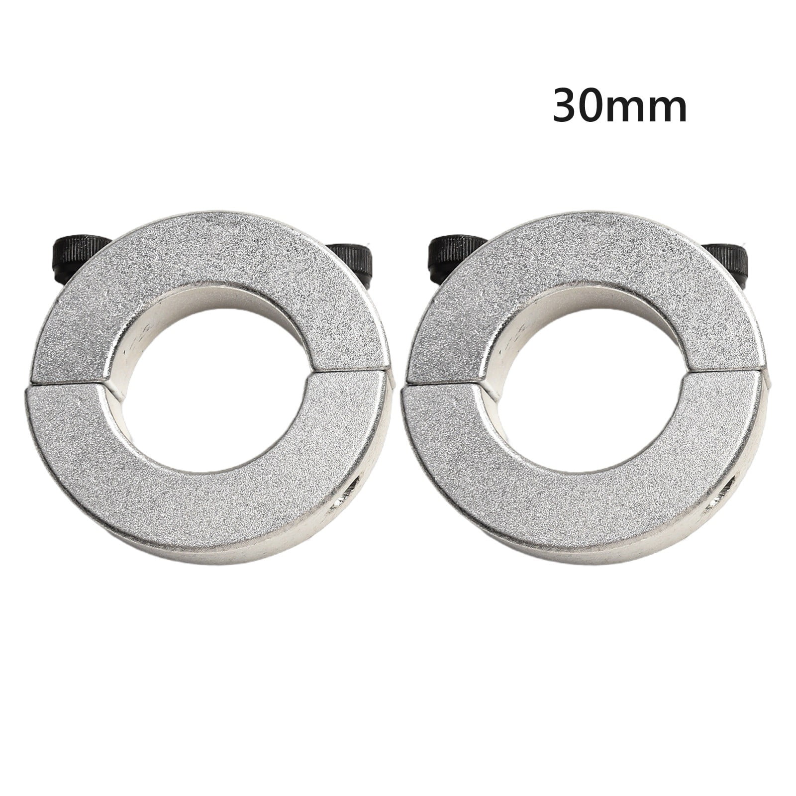 2pcs Shaft Collar Aluminum Alloy Clamp Collar Double Split 20-30mm ...