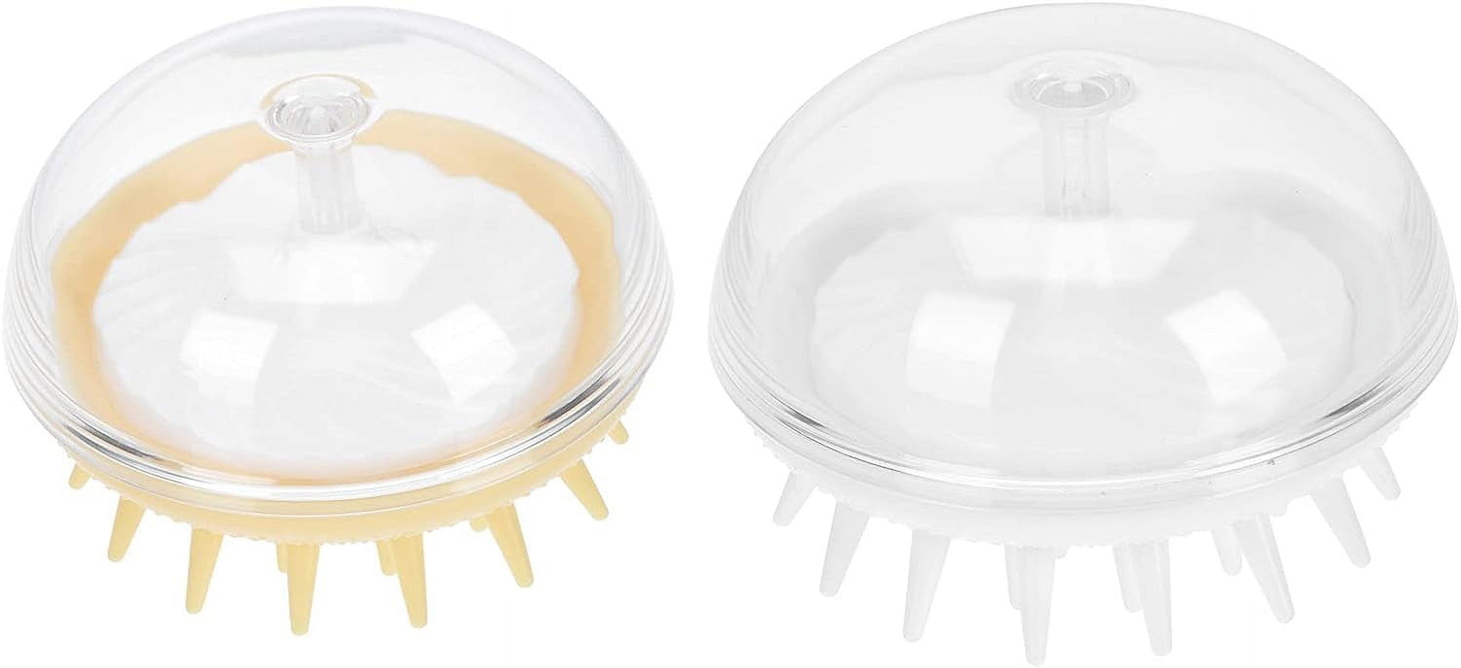 2pcs Shampoo Massager Brushes Scalp Exfoliator for Dandruff Removal ...