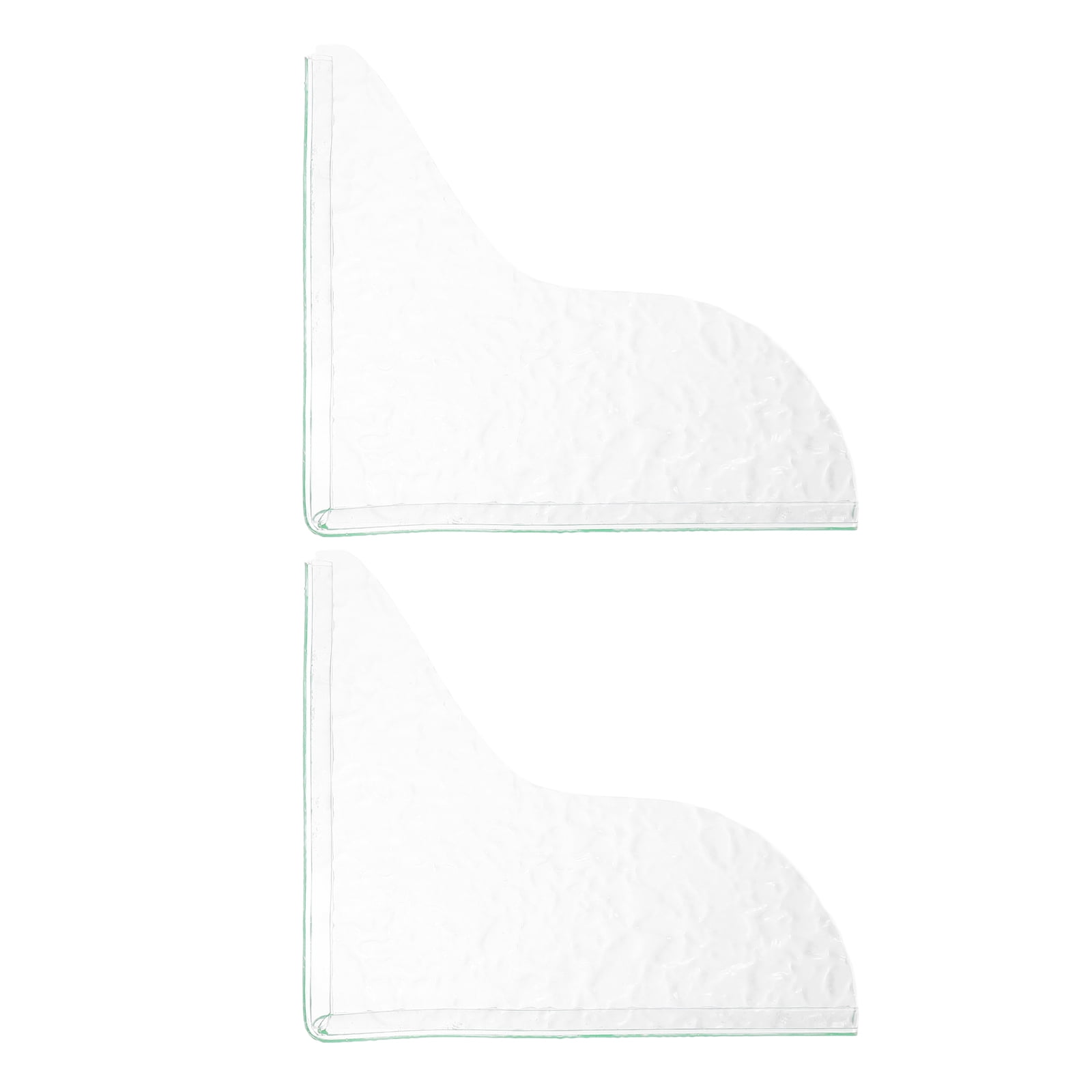 HOOWIFFY Bathtub Protector Acrylic Transparent 2Pcs - Walmart.com