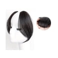 2pcs Side Bangs Synthetic Hair Extension Easy Clip In Gradient Bangs ...