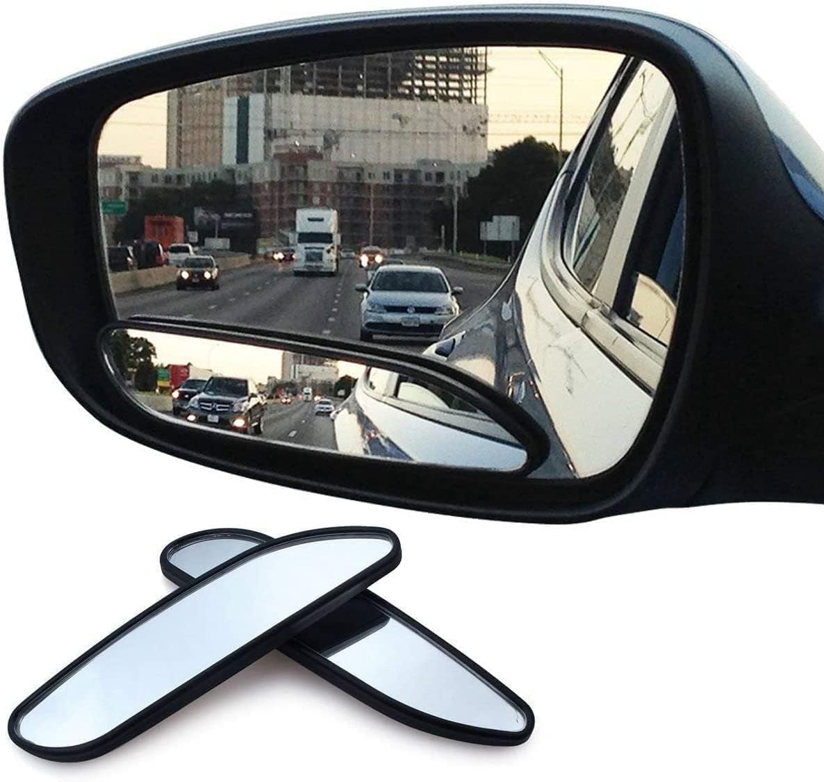 2pcs Side Mirror Blindspot, Blind Spot Mirror, 360 Degree Rotating ...