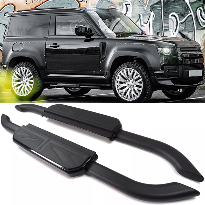 2pcs Side Step fit for Land Rover Defender 90 2020-2024 L663 2door ...