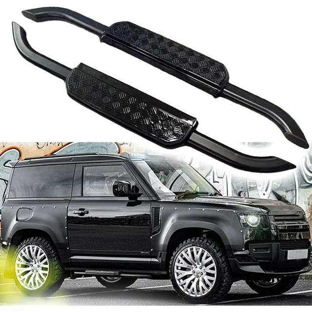 2pcs Side Step fit for Land Rover Defender 90 2020-2024 L663 2door ...