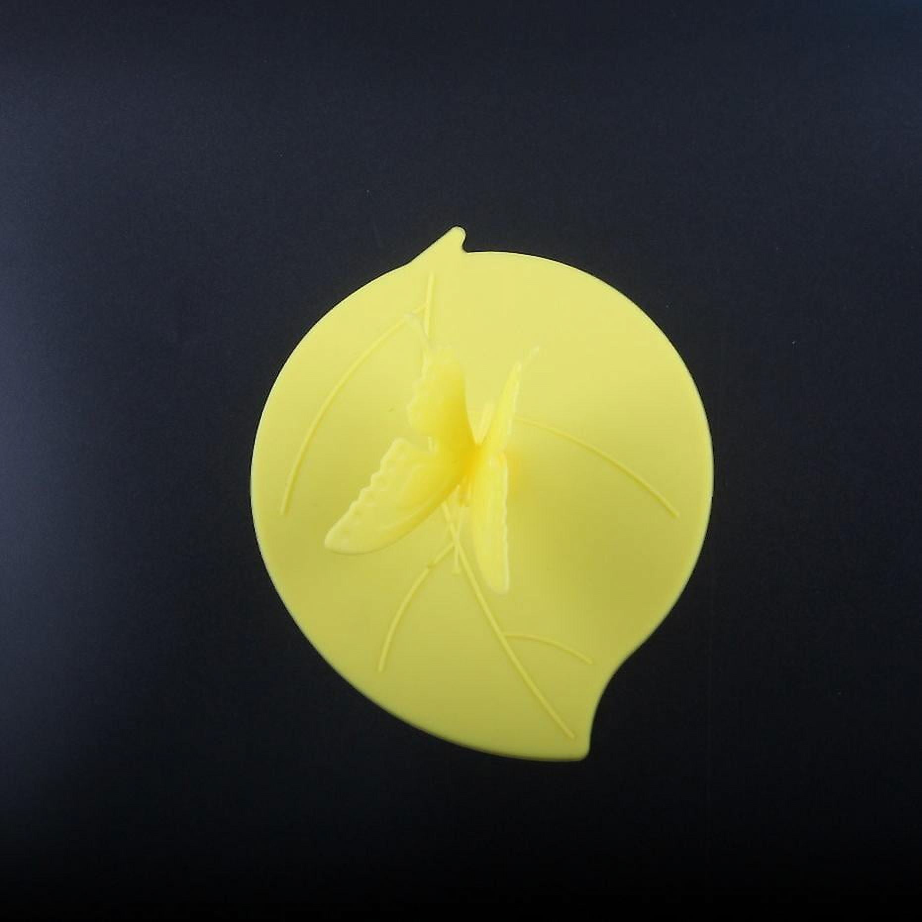 2pcs Silicone Cup Covers Butterfly Mug Cup Lids Anti-dust Airtight Seal ...