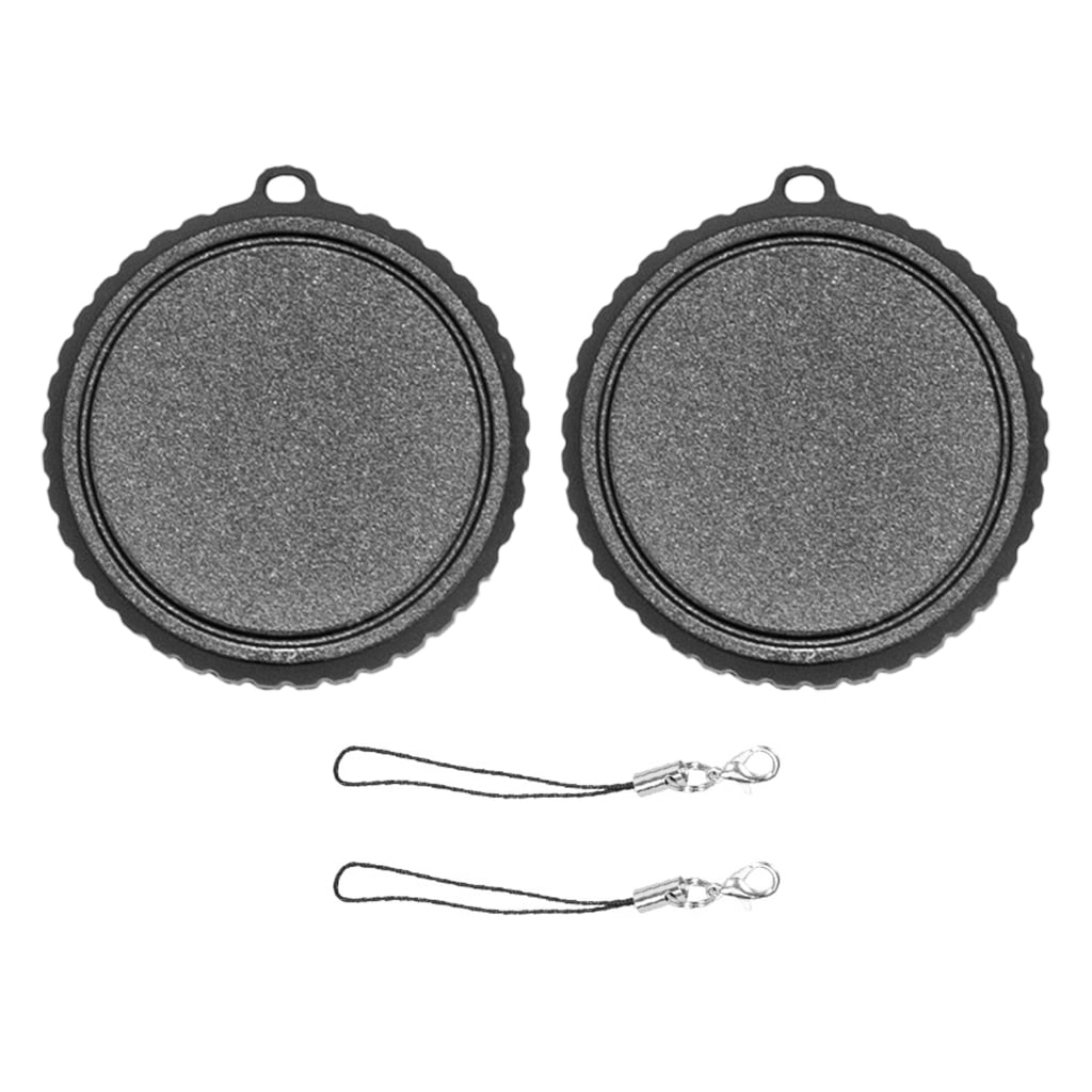 2pcs Silicone Front Lens Caps with Antiloss Lanyard for ACTION 6 Camera ...