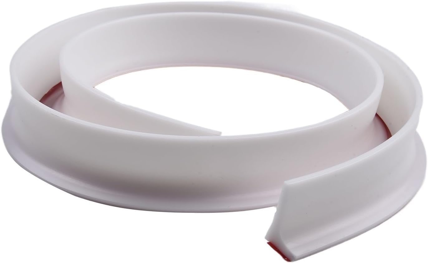 2pcs Silicone Shower Dam Water Retention Strip, Flexible Threshold Seal ...