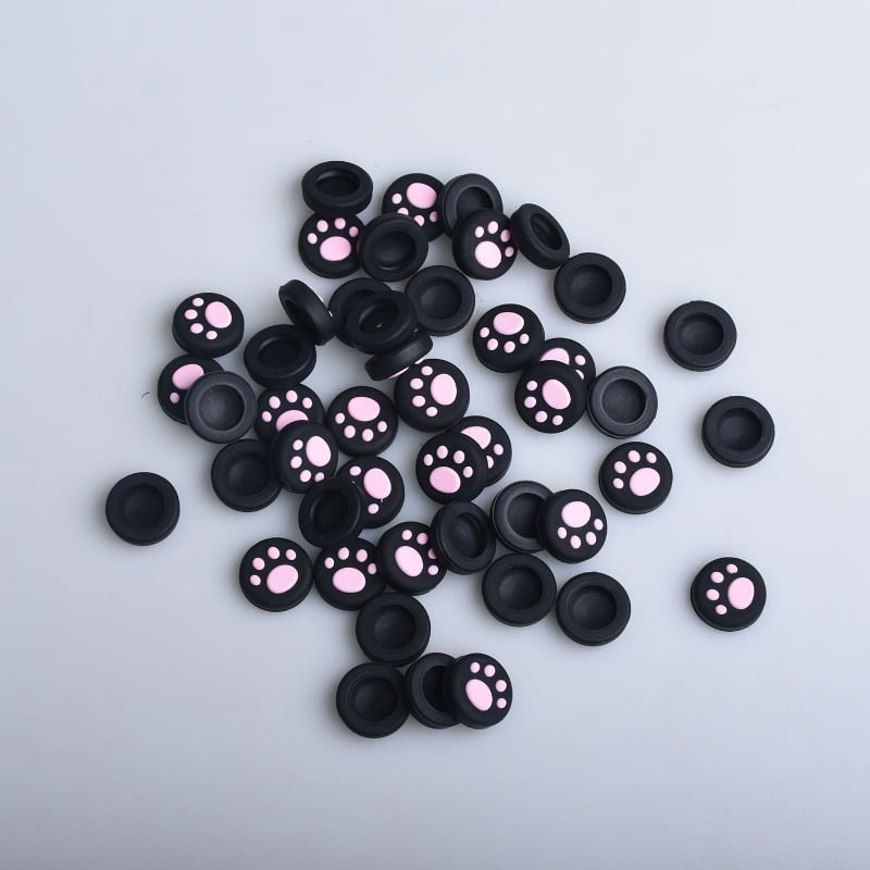 2pcs Silicone Thumb Stick Grip Caps For Nintendo Switch/Lite/Oled Case ...
