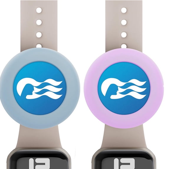 2pcs Silicone Watch Band Adapter for Princess Ocean Medallion ...