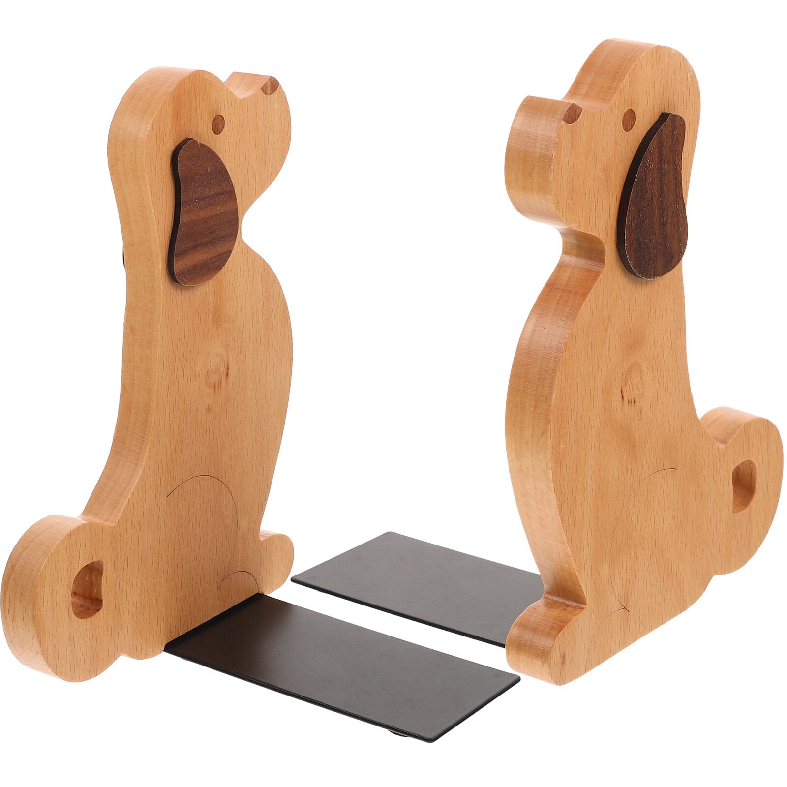 Adorable Puppy Bookends for Home Office Use Crafted from Synthetic ...