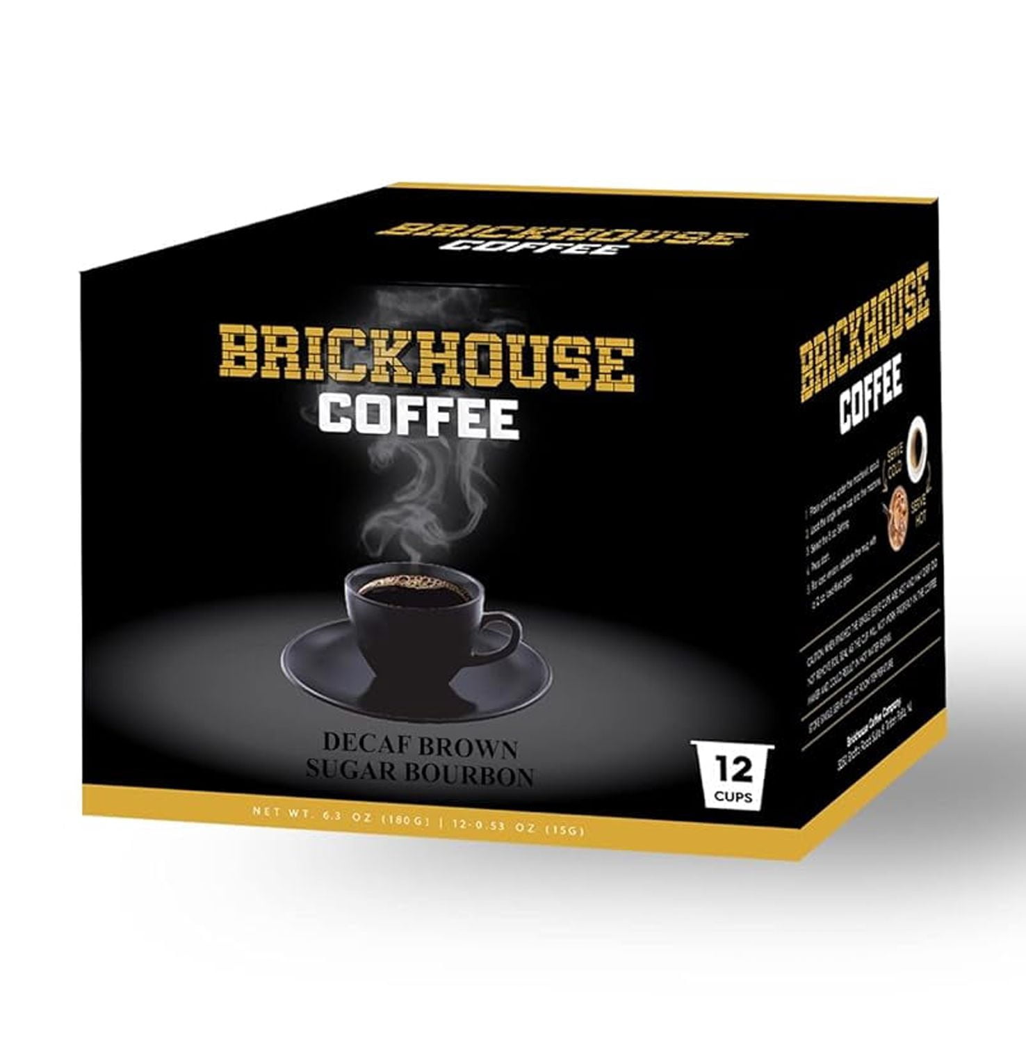 2pcs Single Serve Coffee, 12 cups (Decaf Brown Sugar Bourbon) - Walmart.com