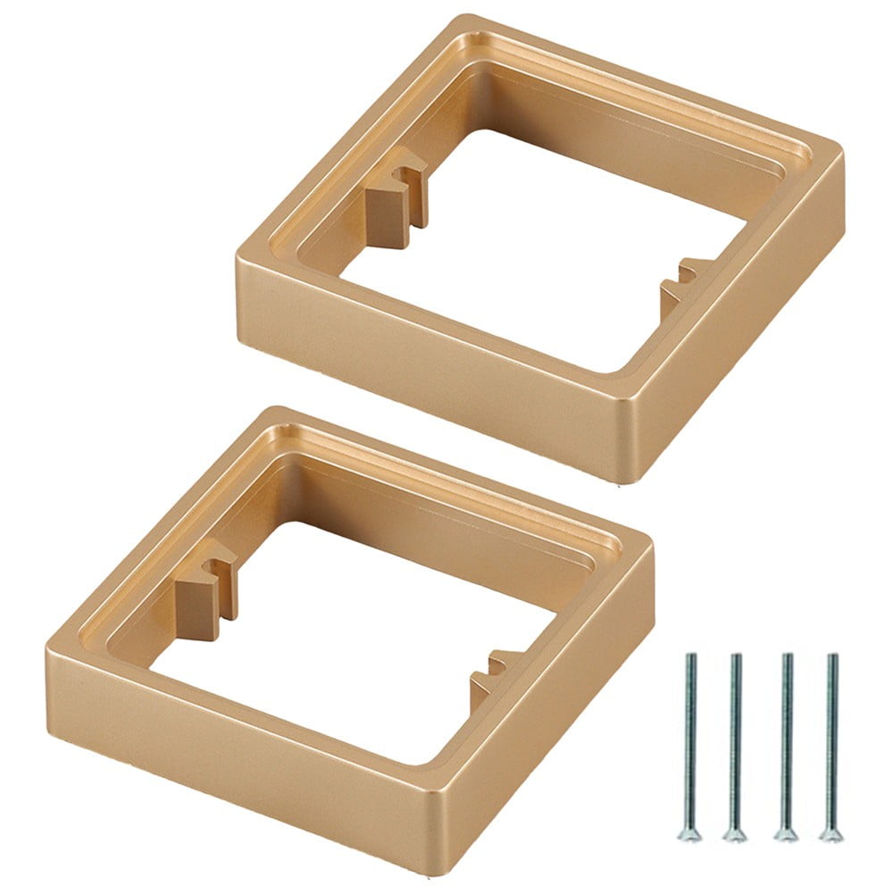 2pcs Single Socket Spacer 1 Gang Square Spacer 0.78IN/20MM box Frame ...