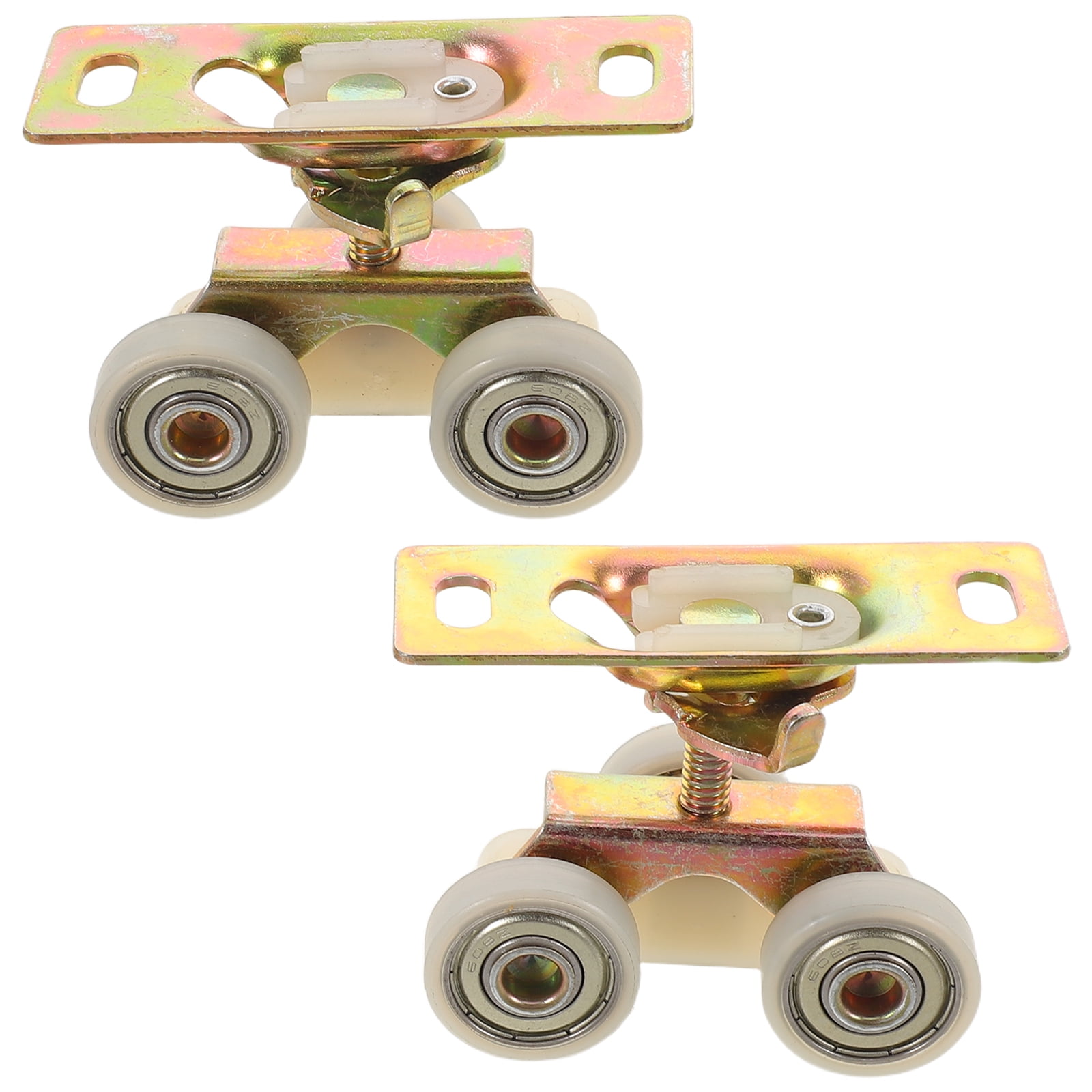 2pcs Sliding Door Roller: Closet Door Wheels Wardrobe Rollers With ...