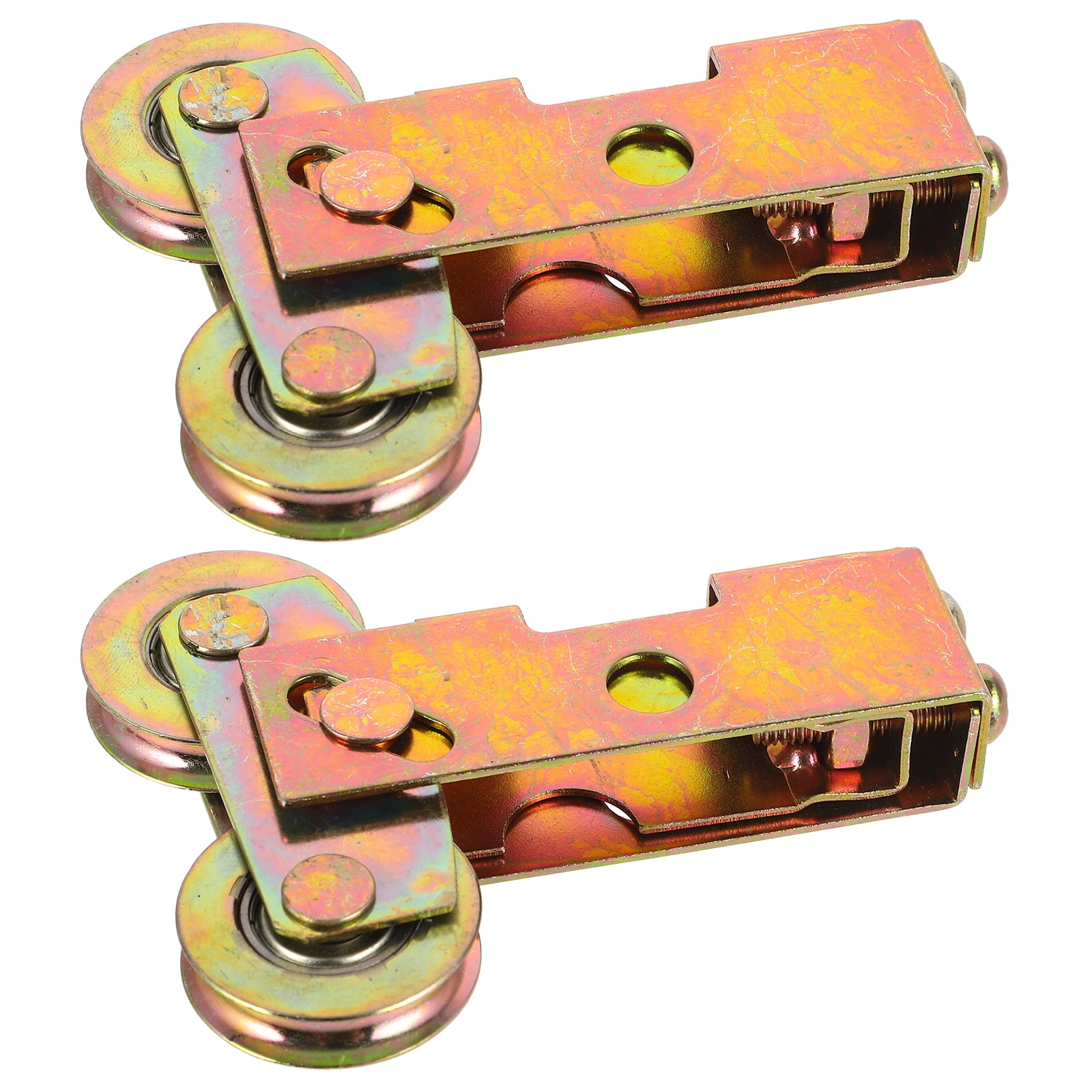 2pcs Sliding Door Roller Door Guide Pulleys Bearing Wheel Pulleys Steel ...