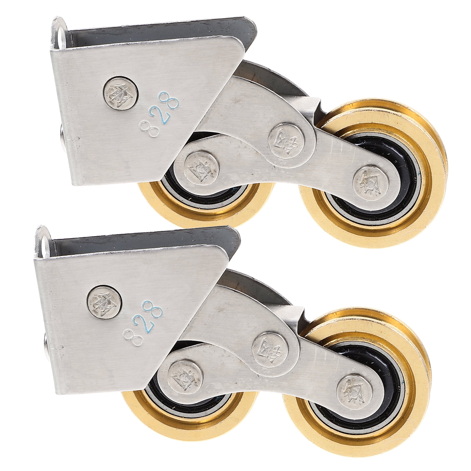 2pcs Sliding Door Wheel Cabinet Track Roller - Walmart.com