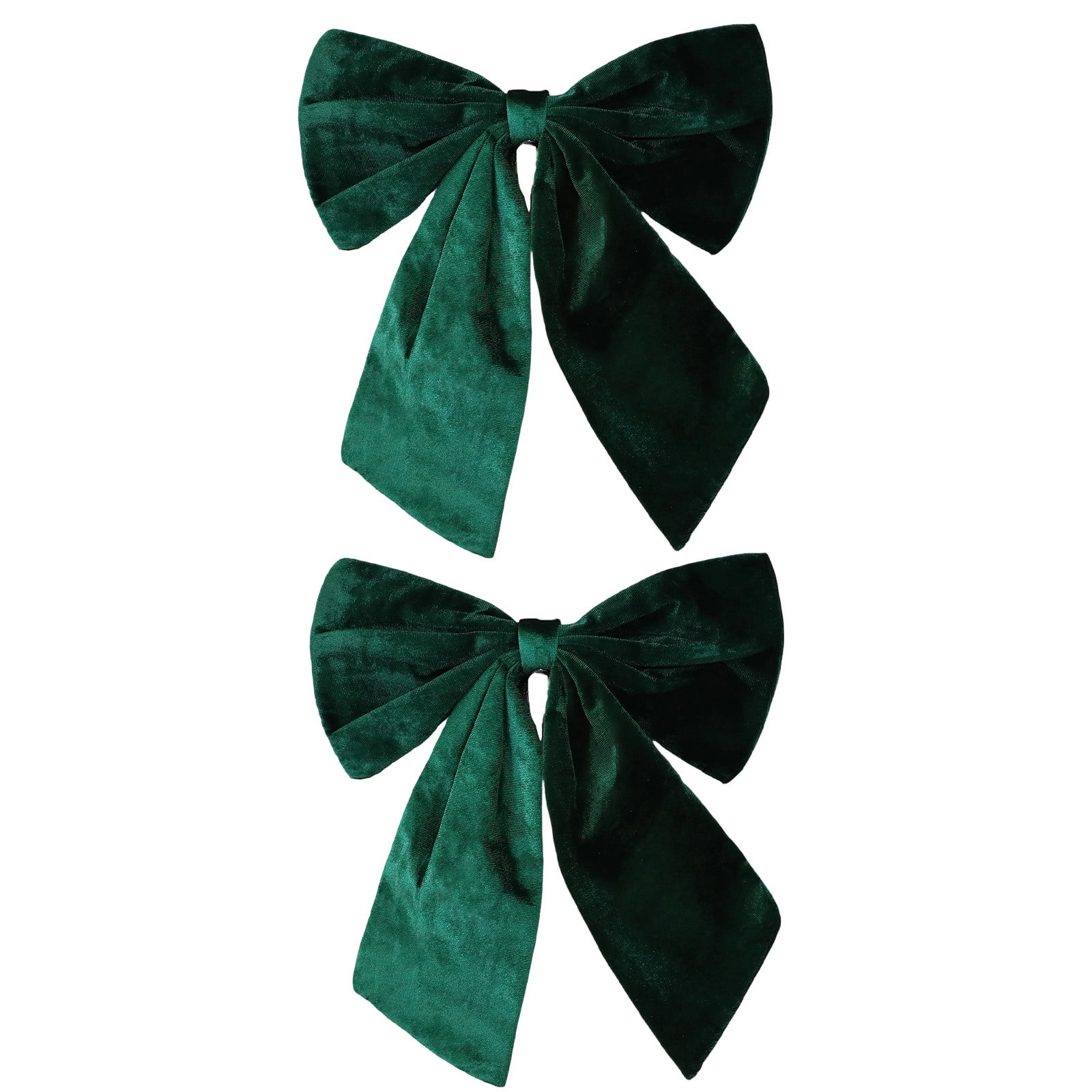 2pcs Small Christmas Bows, for Gift Wrapping, Tree Decor, Escalator ...
