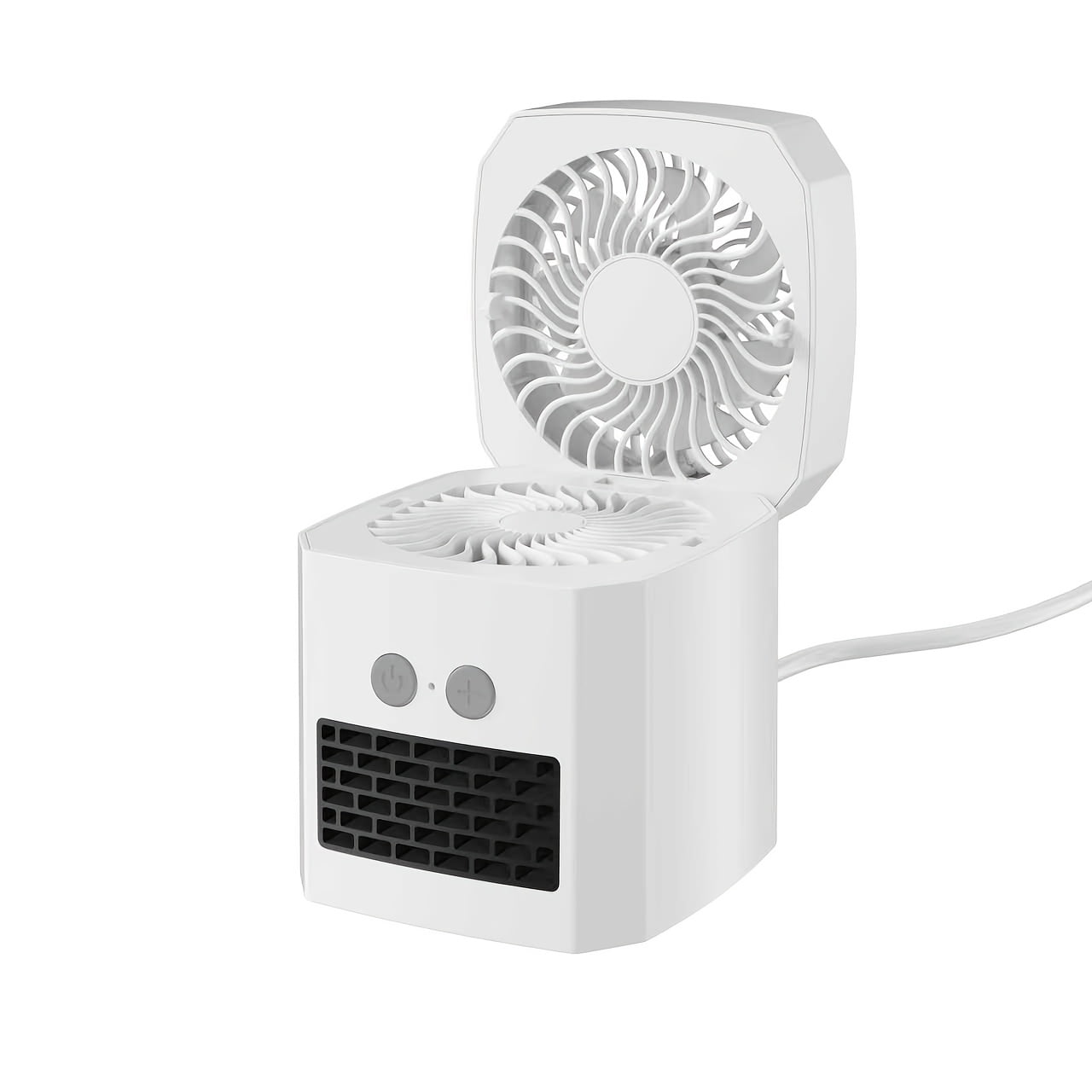 2pcs Small Portable Electric Heater, Small Indoor Electric Heater, Fast ...