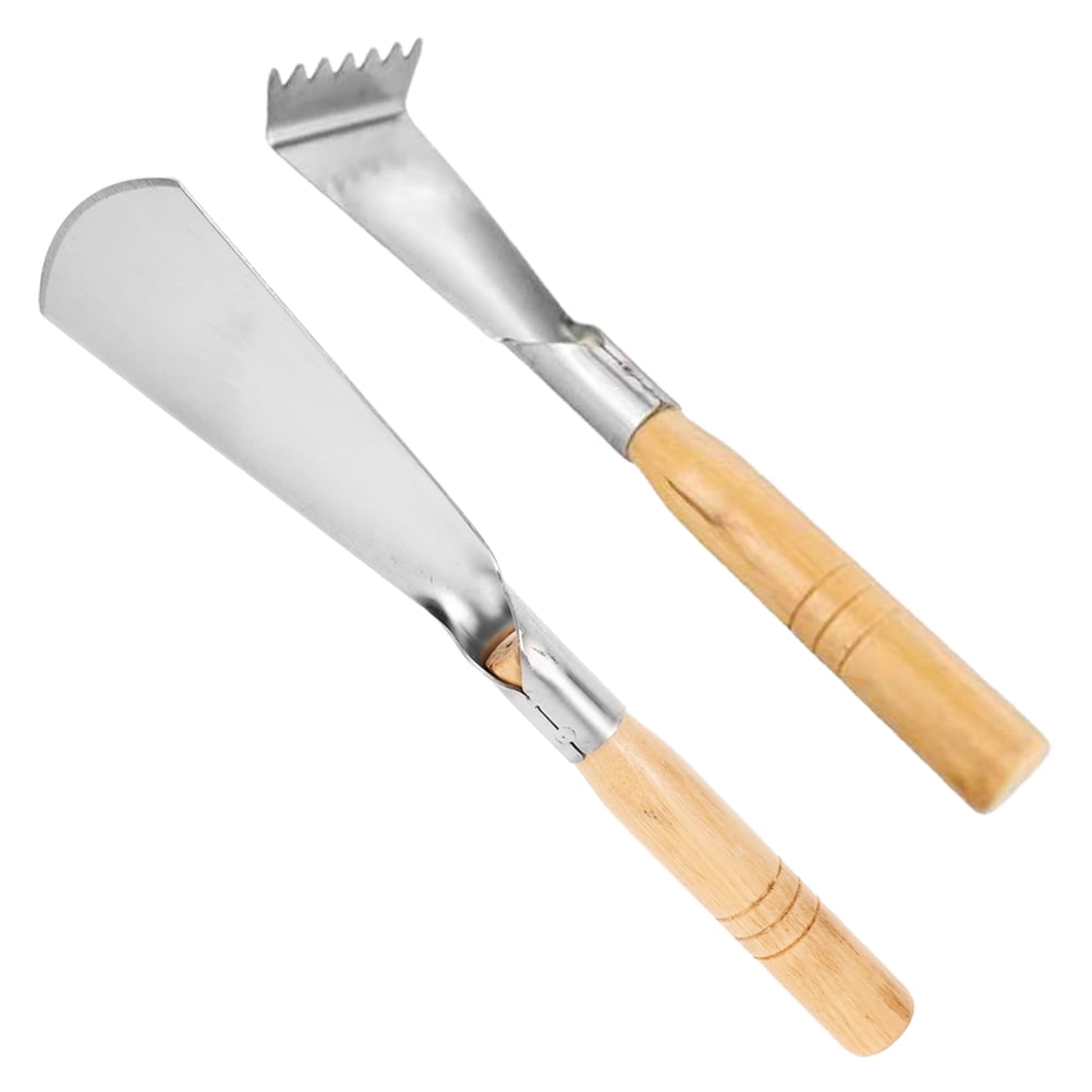 2pcs Small Stainless Steel Gardening Tools Set Handheld Flat Spade and ...