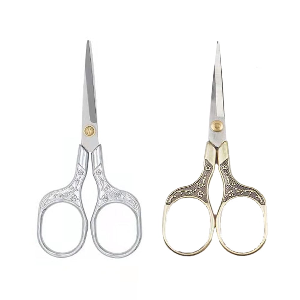 2pcs Small Vintage Precision Scissors ,for Hair trimming,Beard, for ...