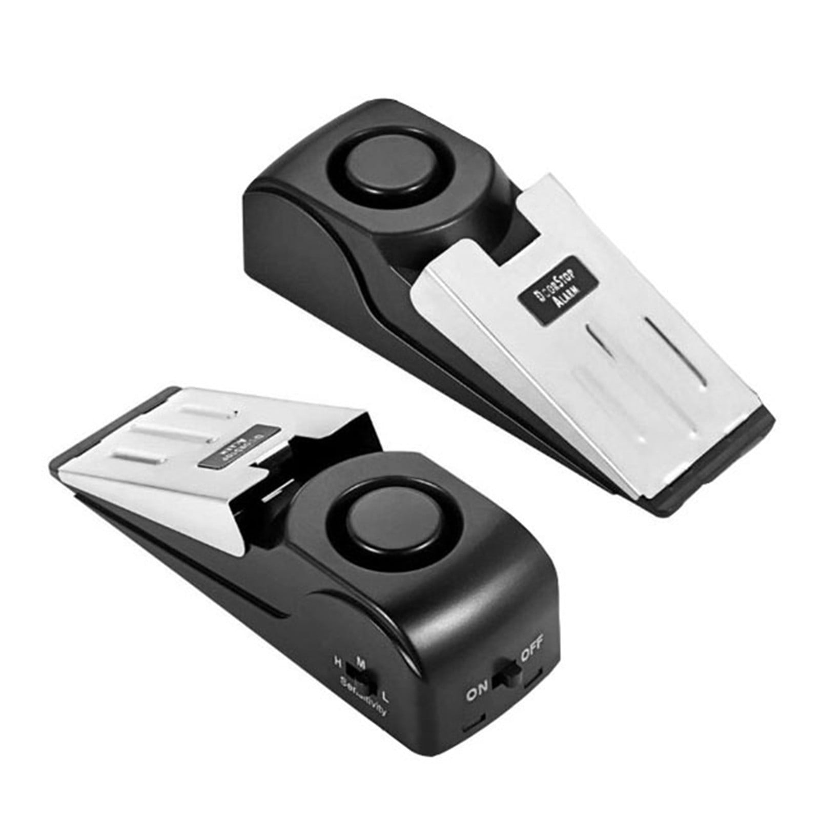 2pcs Smart Door Stop Alarm with 120DB Siren Wireless Portable Security ...