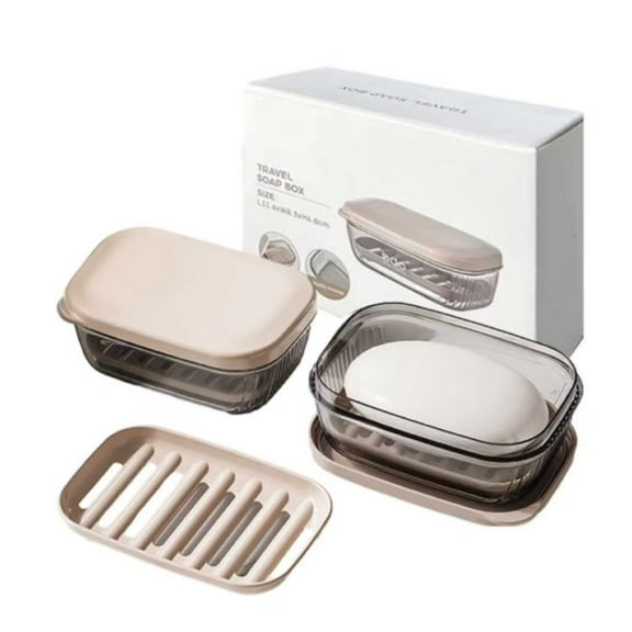 TOUMENY Soft Gel Soap Sponge Tray, Non-Slip Drainage Rack for Kitchen ...