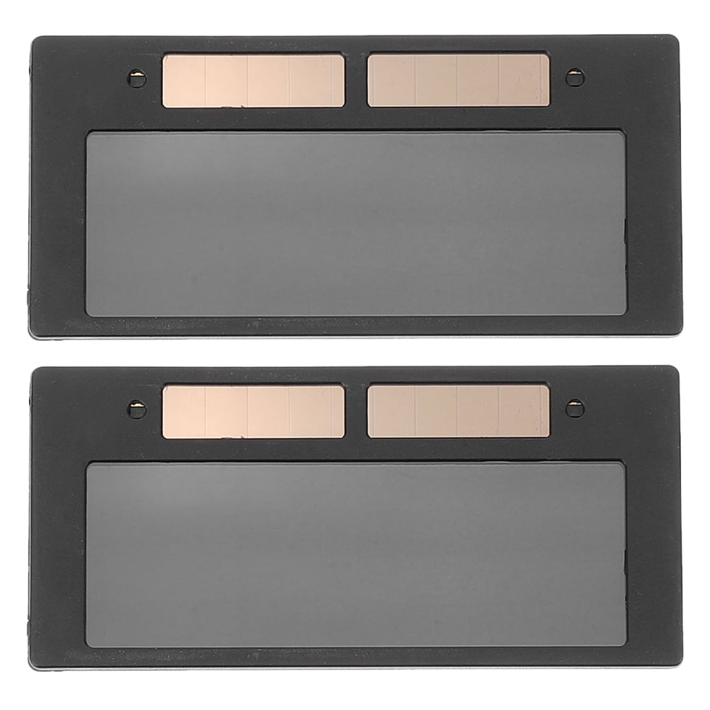 2pcs Solar Auto Darkening Welding Helmet Lens Plastic Filter Lens Shade ...