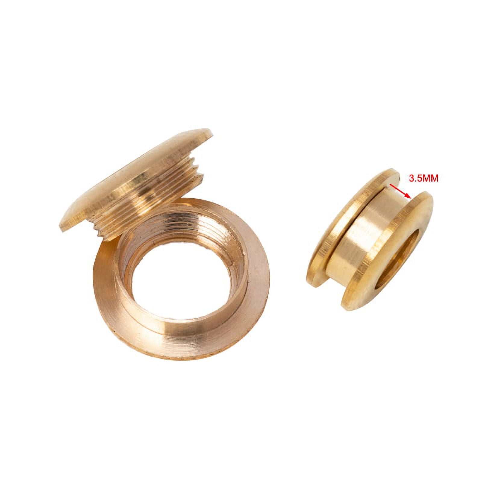 2pcs Solid Brass Screw Eyelets Grommet Leather Craft For Bags Shoes ...